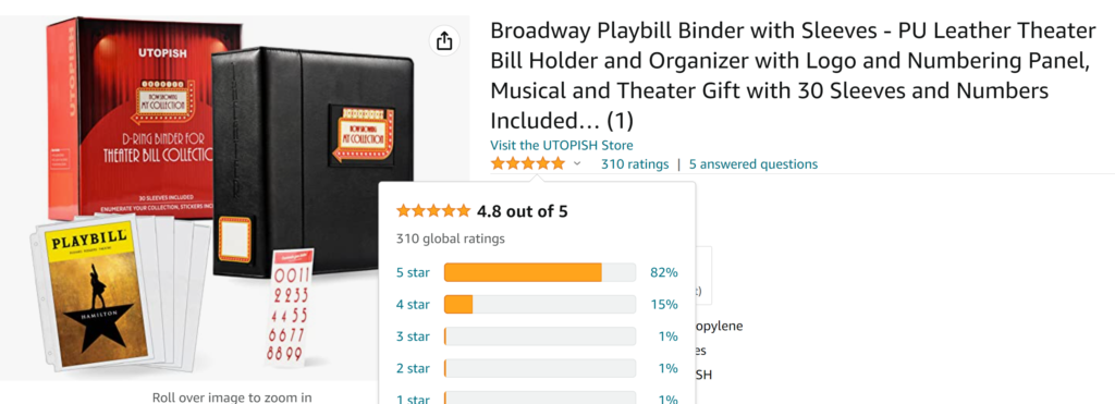 7 reasons why this is the Ultimate Playbill Binder (2023) - UTOPISH